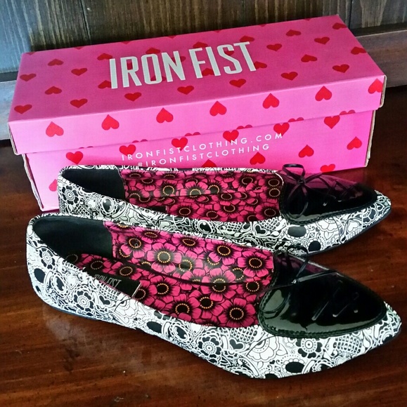 Iron Fist | Shoes | Nib Iron Fist Sugar Coma Pointy Flats Usa Size 7 ...
